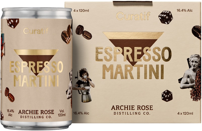 Curatif Archie Rose Espresso Martini Can 120mL | First Choice Liquor Market