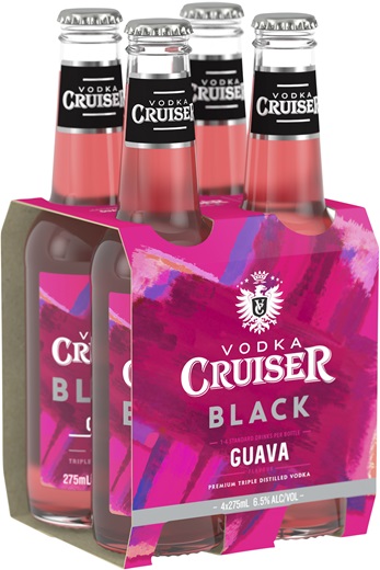 Vodka Cruiser Black Guava Bottle 275mL | First Choice Liquor Market