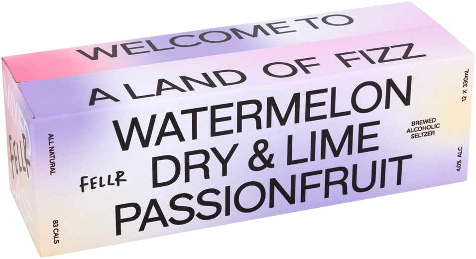 Fellr Brewed Alcoholic Seltzer Mixed (12 Pack) Can 330ml | First Choice ...